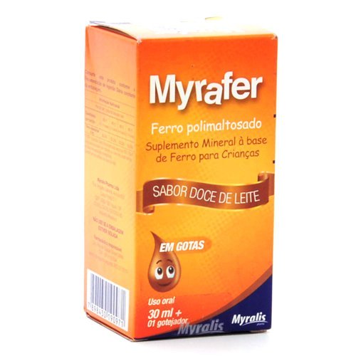 Myrafer solução de uso oral + adaptador