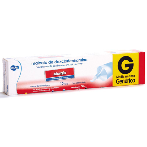 MALEAT.DEXCLORF.MG CREME 10MG 30 G x 1 (/G)