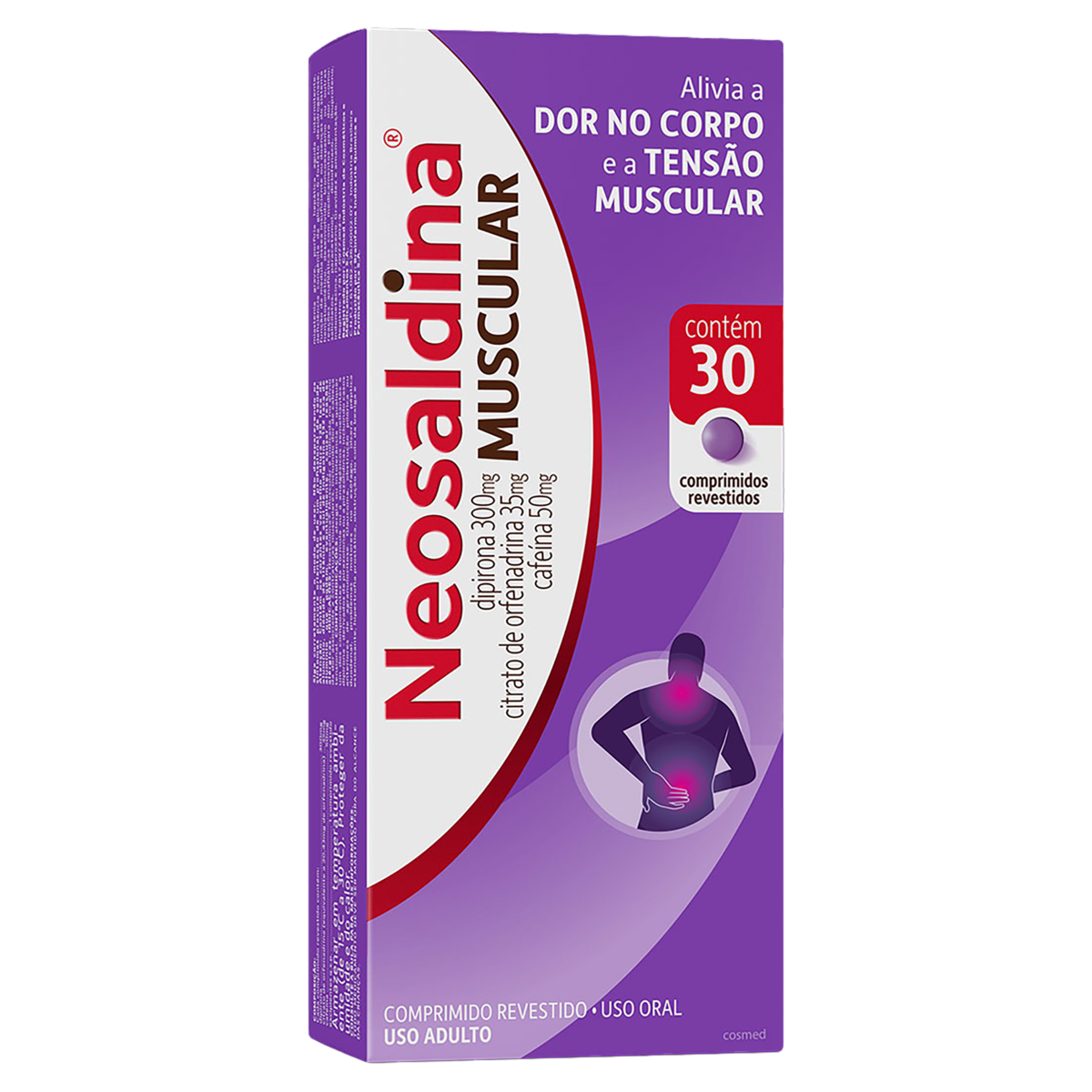 Neosaldina Muscular 300mg Caixa 30 Comprimidos Revestidos