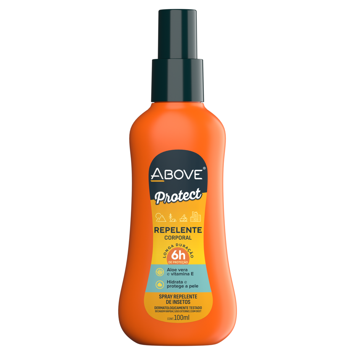 Repelente Corporal Above Protect Frasco 100ml Spray